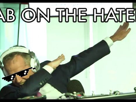 Dab on the haters and political pundits
